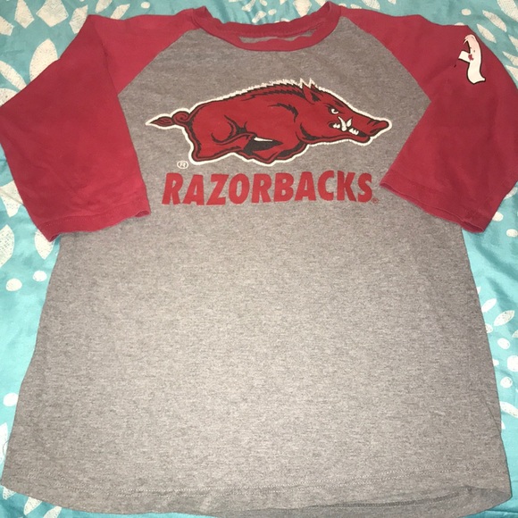 Tops | Razorback Tshirt Half Sleeves | Poshmark
